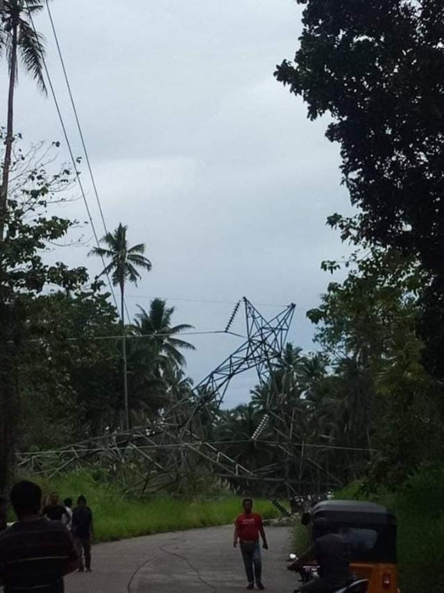 NGCP tower bombing results in power interruptions in parts of Mindanao ...